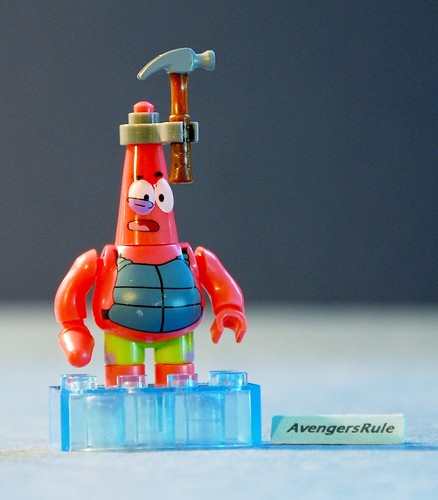 Spongebob Squarepants Movie Mega Bloks Series 2 Patrick Hammerhead | eBay