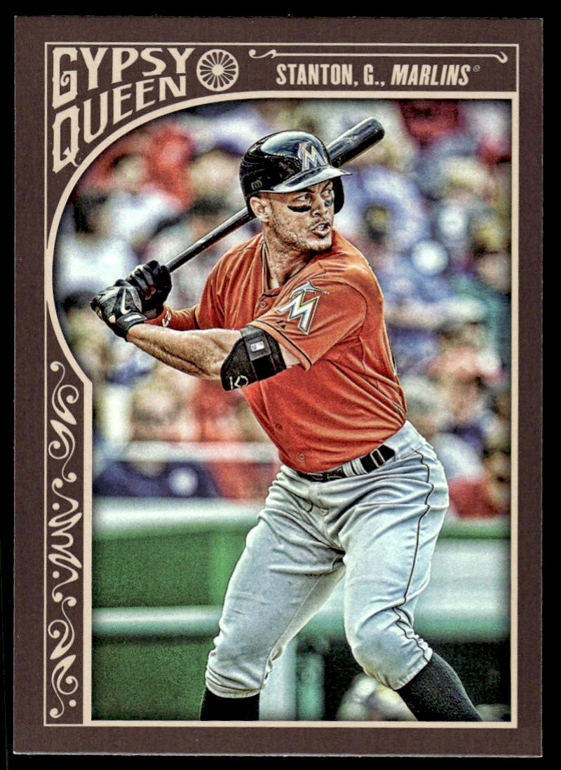 2015 Topps Gypsy Queen Giancarlo Stanton Miami Marlins #180 | eBay