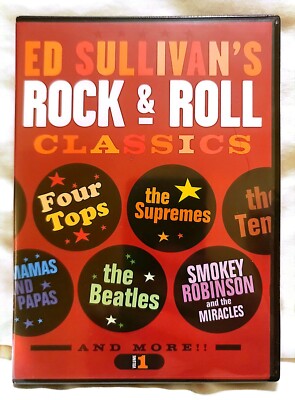Ed Sullivan's Rock & Roll Classics = Volume 1 = DVD = Hall Of Fame = '60s = NEW! | eBay