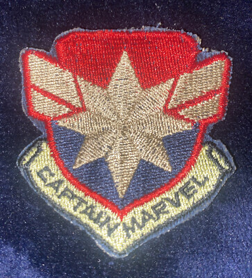 Vtg Marvel Captain Marvel Patch | eBay