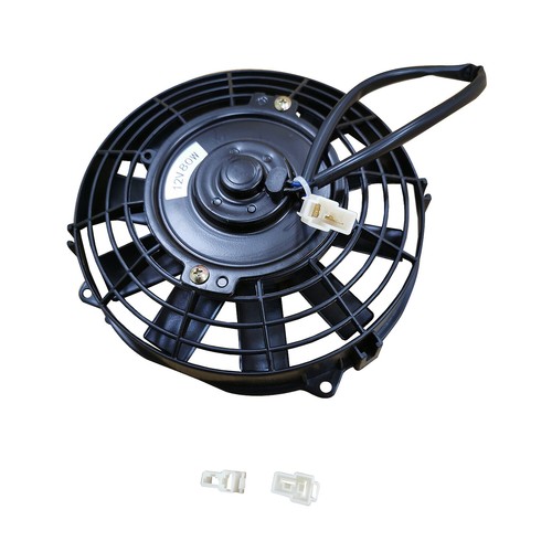 2 Pin Female Radiator Fan Connector Housing Plugs For 12" /14"/16 ...