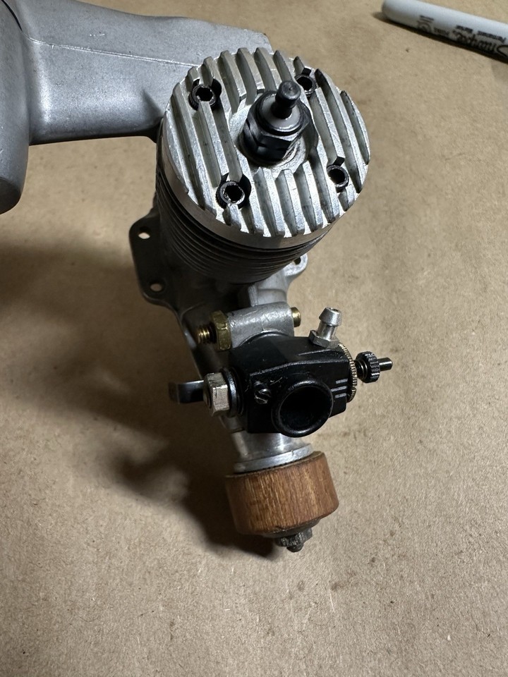 Cox Sportsman .15 Glow Engine w/ Tuned Muffler Vintage RC Airplane ...