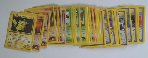 Pokemon TCG 1st Edition Lot 38 All Different common/uncommon All 1st Ed ...