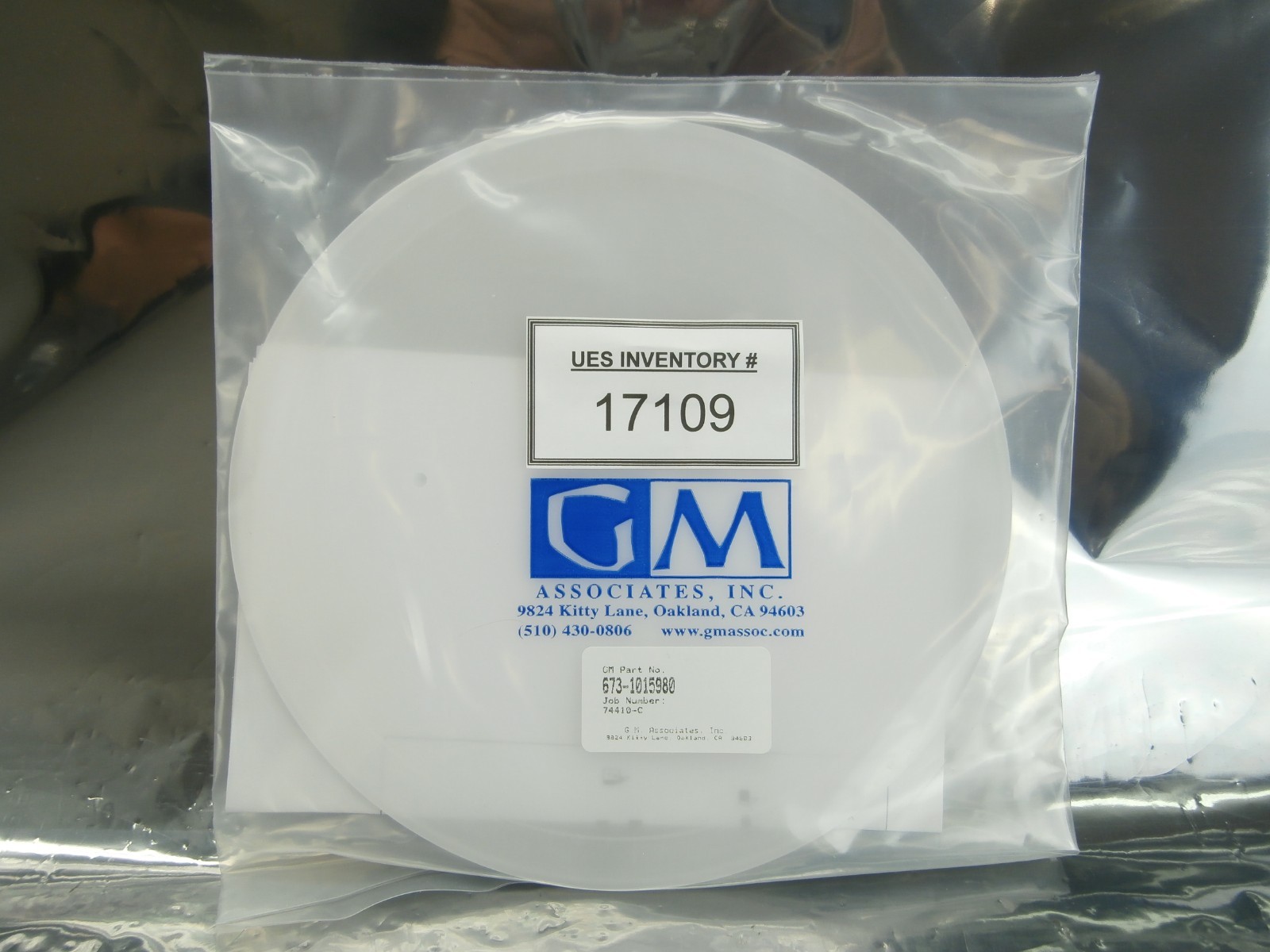 GM Associates 673-1015980 Pedestal Nest 40D C'BORE 1015980-07 GMA347 ...