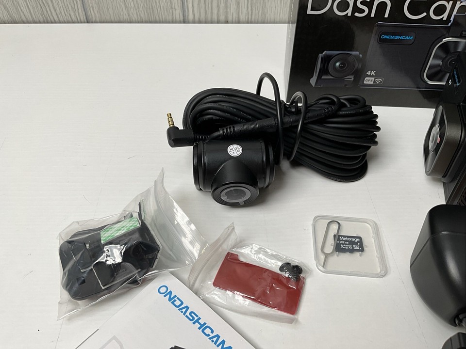 ONDASHCAM O2 Dash Cam Front/Rear, 4K/2.5K Dual Dash Camera for Cars W ...