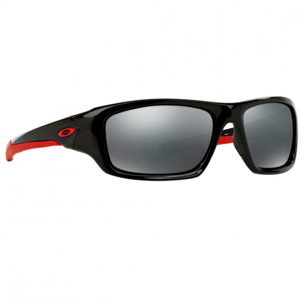 OAKLEY VALVE OO 9236-22 Polished Black / Black Iridium Sunglasses OO9236