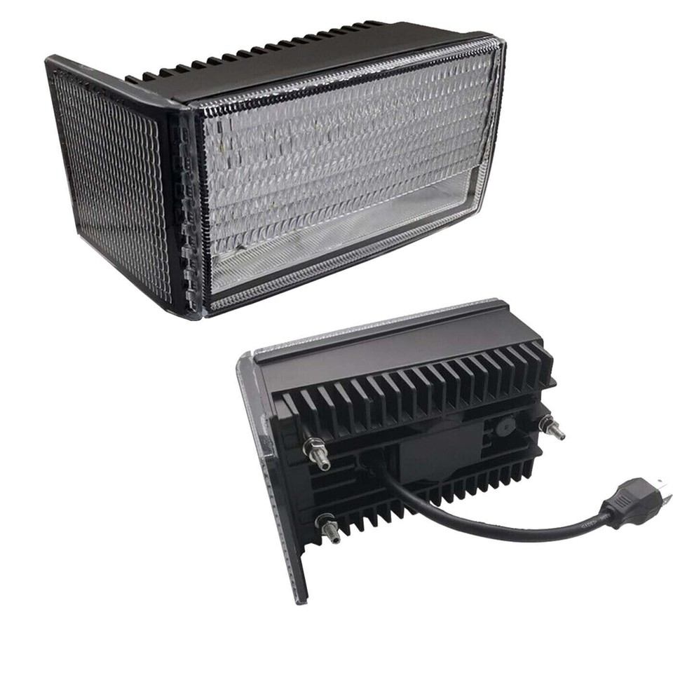 2X LED Headlight 196481C2 196482C2 For Case IH 5100 Series Maxxum 5140 ...