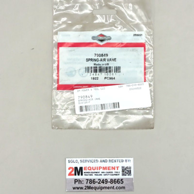 Genuine OEM Briggs & Stratton Part # 790849 Air Vane Choke Spring | eBay