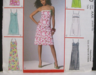 McCall's Pattern 4440 Misses Fitted Dress Two Lengths Size AAX (4-6-8 ...