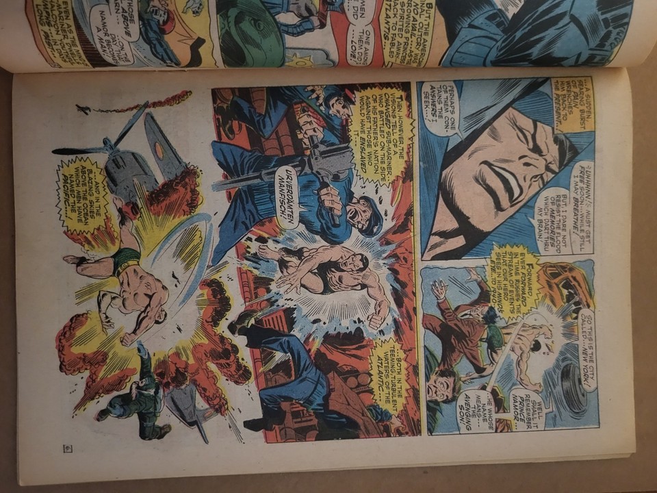 PRINCE NAMOR THE SUB-MARINER, Issue 1, SILVER AGE MARVEL COMICS,MAY ...