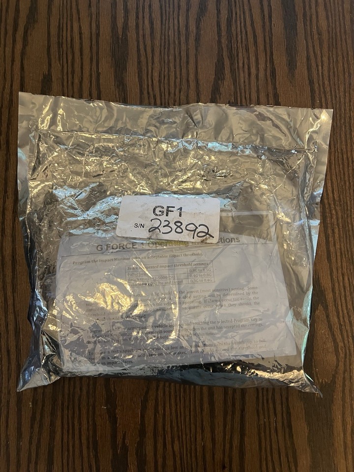 BMI Technologies G-Force Impact Monitor OEM | eBay