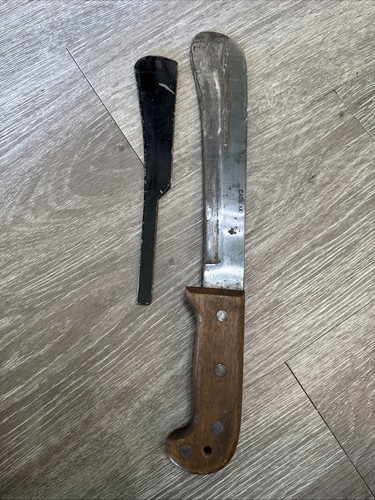 WWII WW2 CASE XX Machete Knife Bolo Pilot Survival US Military With ...