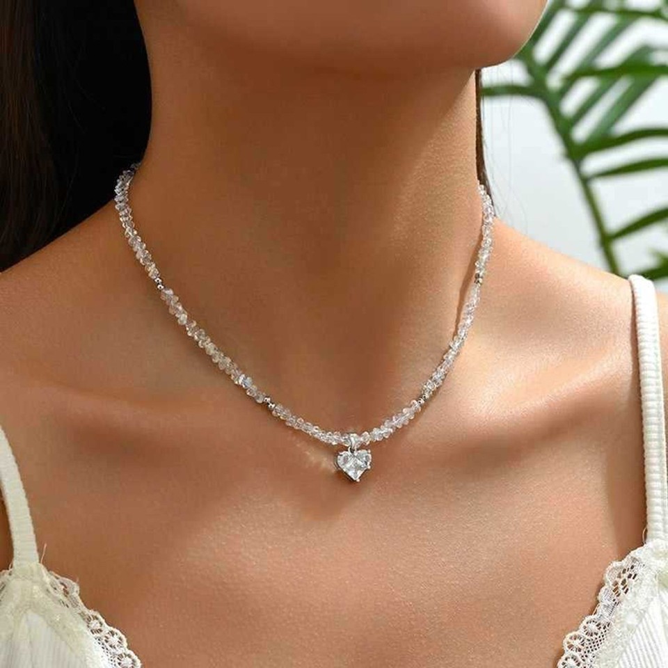 For crystal Necklace for Unique Shape and Elegant Accessory Collection ...