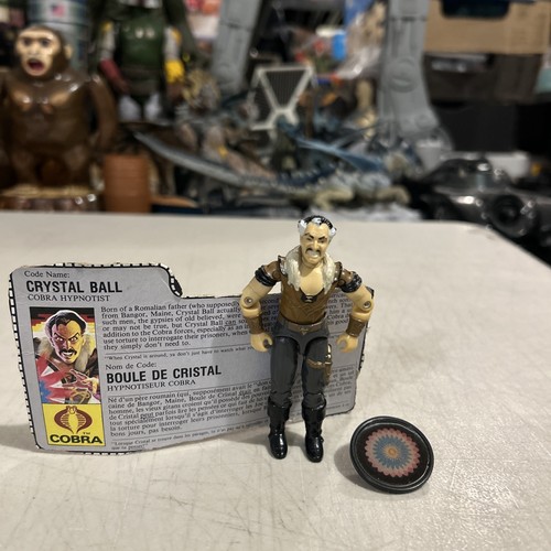 1987 G.I.Joe A Real American Hero Cobra Crystal Ball Loose Complete ...