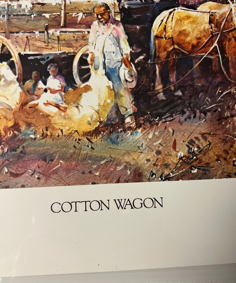 Jack Deloney Cotton Wagon Limited edition 212/950. 80 more prints ...