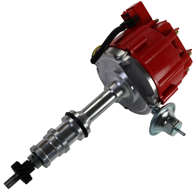 Red Cap HEI Distributor V8 Engines 65000 Volt 352 360 390 427 428 For ...