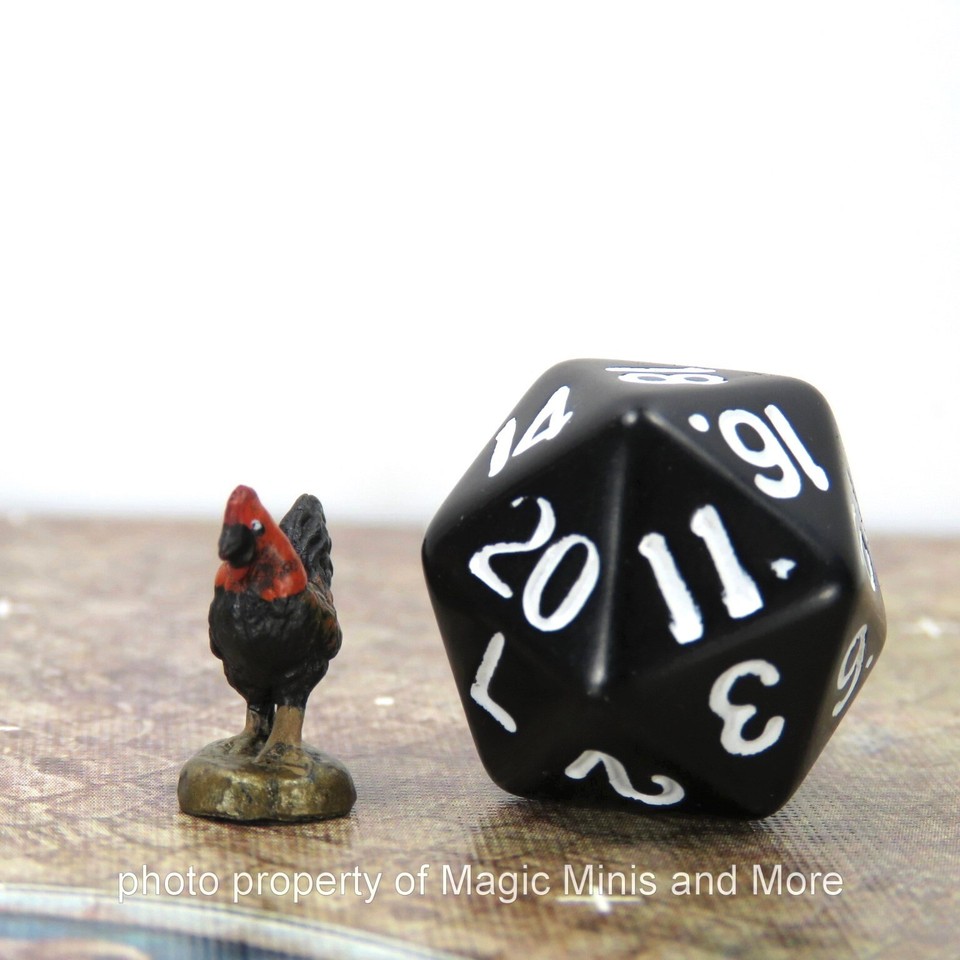 Tavern ~ ROOSTER (Chicken) D&D Pathfinder Warlock Tiles miniature | eBay