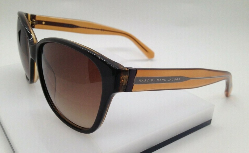 Marc By Marc Jacobs MMJ 387/S Brown 1RD J6 Plastic Sunglasses Frame 57 ...