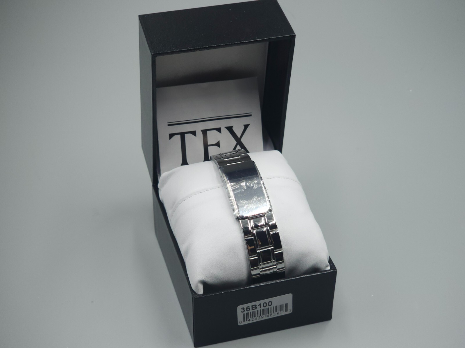 Buloca TFX Watch Men Silver Tone White Dial Date 39mm Round 36B100 ...
