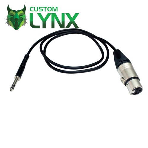 Neutrik TT Bantam Jack to Female XLR Cables - Pro TRS Studio Patch ...