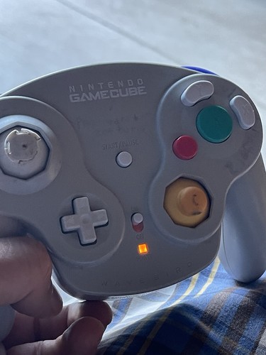 Nintendo GameCube OEM Genuine Wireless Controller ONLY Gray Grey ...