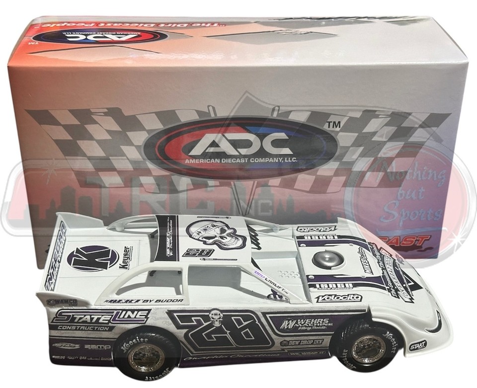 Tyler Carpenter 2025 ADC 1/24 #28 Dirt Late Model Diecast | eBay