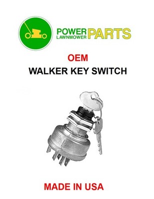 OEM Switch & Keys For Walker 8960-15 Lawn Mower Made in USA !! NOT ...