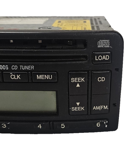 01 02 03 Ford Focus Factory Radio 6 Disc CD Player 6006 CD Tuner 1S4f ...