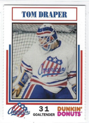 1991-92 Rochester Americans (AHL) Tom Draper (goalie) | eBay