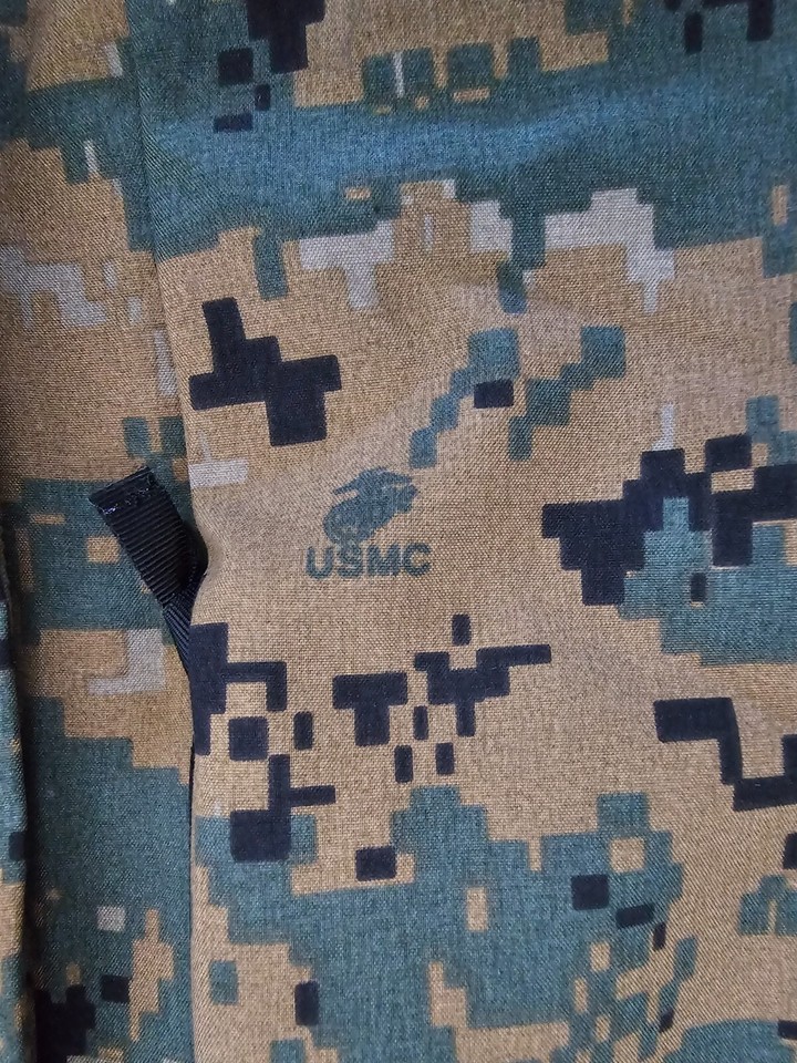 *New* USMC Woodland MARPAT Parka Jacket – Gore-Tex – Large Regular ...
