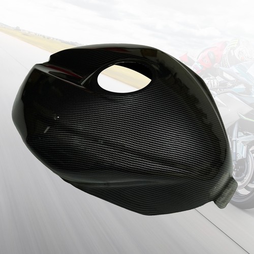 Black Carbon Fiber Fuel Gas Tank Cover ABS Fairing For Yamaha YZF R6 ...