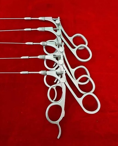 Hysteroscopy Semi Rigid Scissor 5fr 40cm Reusable Surgical Instruments ...