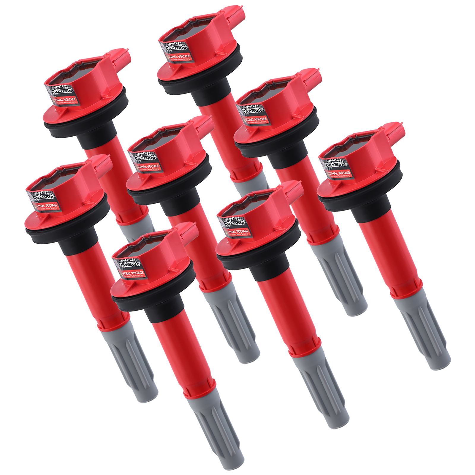 8Packs High Performance Ignition Coils For Ford F150 Mustang 5.0L V8 ...