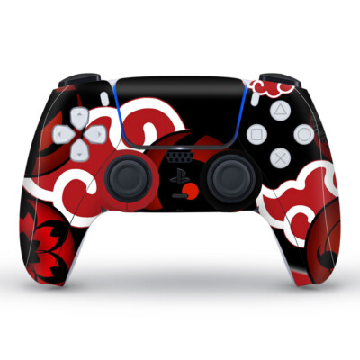 Narut Akatsuk Anime PS5 Controller Skin Sticker Decal Vinyl Wrap ...