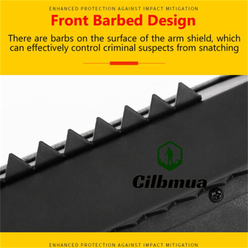 Arm Shield Multifunctional with Serrated Square PC Riot Aluminium Alloy ...