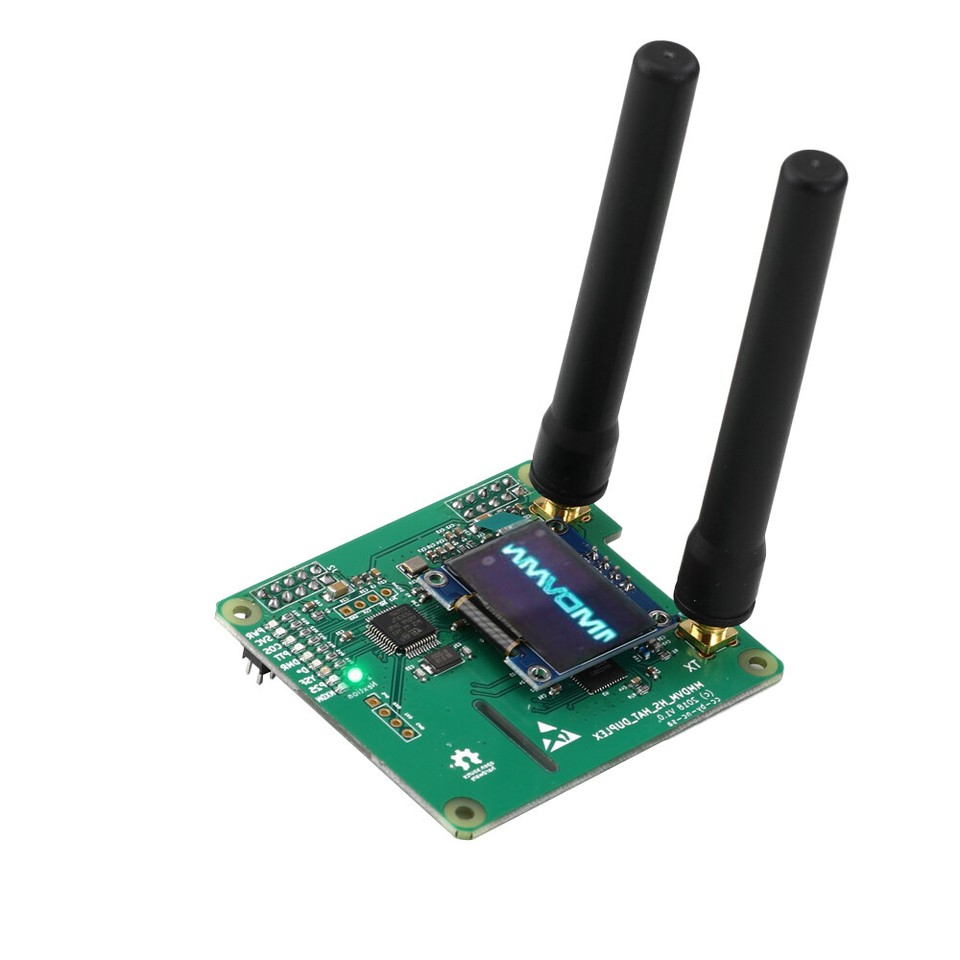 MMDVM HS Dual Hat Duplex MMDVM Hotspot P25 DMR YSF NXDN Pi Revision 1.0 ...