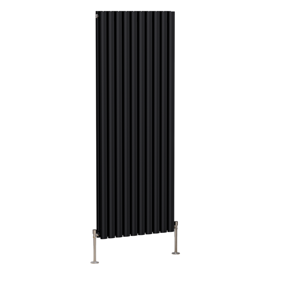 Modern Vertical Oval Column Designer Tall Upright Central Heating ...