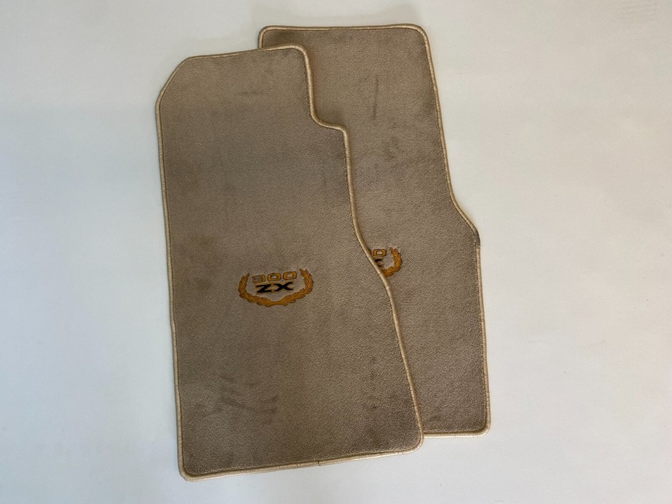 Fit For Nissan 300 ZX Z31 3.0 Twin Turbo Floor Mats Carpet Beige 2 Pcs ...