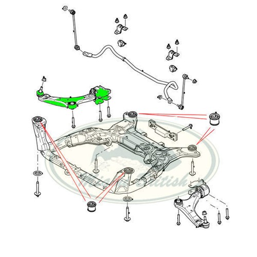 LAND ROVER SUSPENSION CONTROL ARM RH LR2 LR007205 ALLMakes4x4 | eBay