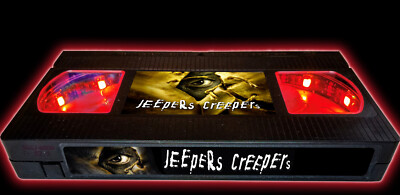 Jeepers Creepers (2001) - Retro VHS Lamp +Remote Control - Horror Movie ...