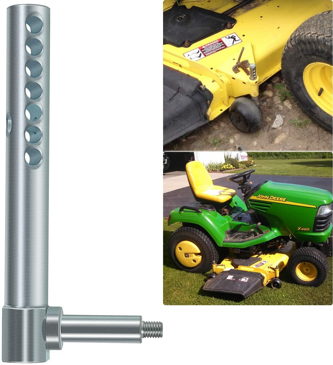 New Mower Deck Gauge Wheel Arm For John | Grelly USA