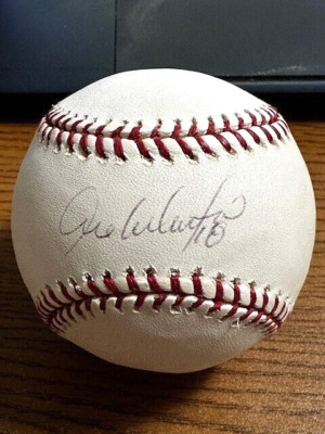 JOSE VALENTIN SIGNED AUTOGRAPHED OML BASEBALL! Brewers, White Sox, Mets ...
