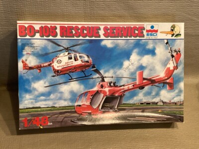ESCI B0-105 Rescue Service Model - Kit #4056 1/48 Scale - Open Box!! | eBay