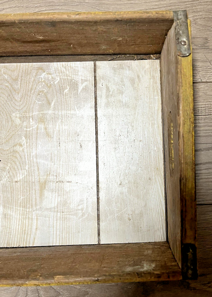 Vintage Pepsi Cola Wooden Crate Yellow & Blue With 32 Written On Crate ...