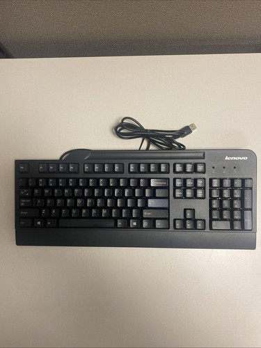 Lenovo KB-1021 Wired USB Preferred Pro Series Black Keyboard US English ...