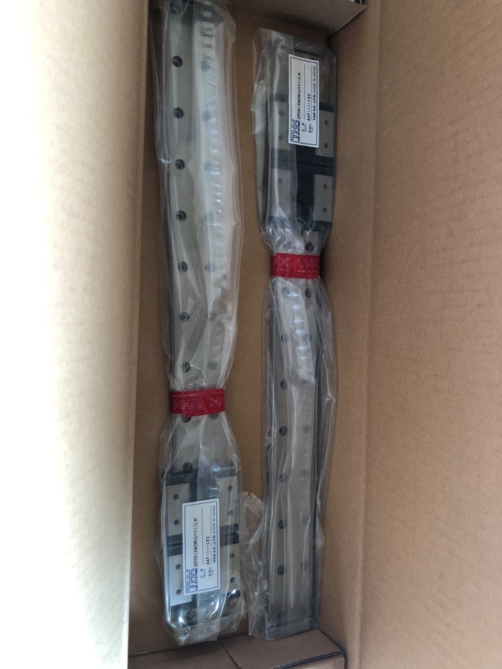 THK LM SYSTEMS 2RSR15WZMUU+510LM LINEAR MOTION SLIDE 1 PAIR (SET OF 2 ...