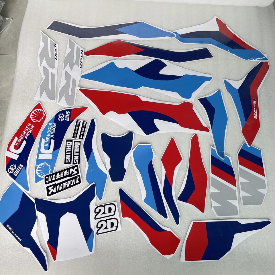 S1000RR Fairing Body Decal Sticker For BMW S 1000 RR M 1000RR 2019-2022 ...