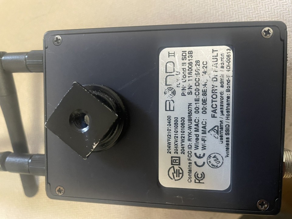 Teradek Bond II SDI Cellular Bonding Solution with MPEG-TS | eBay