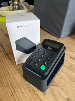 Zettle Reader2 By Paypal (black) and charger dock2 bundle - excellent ...