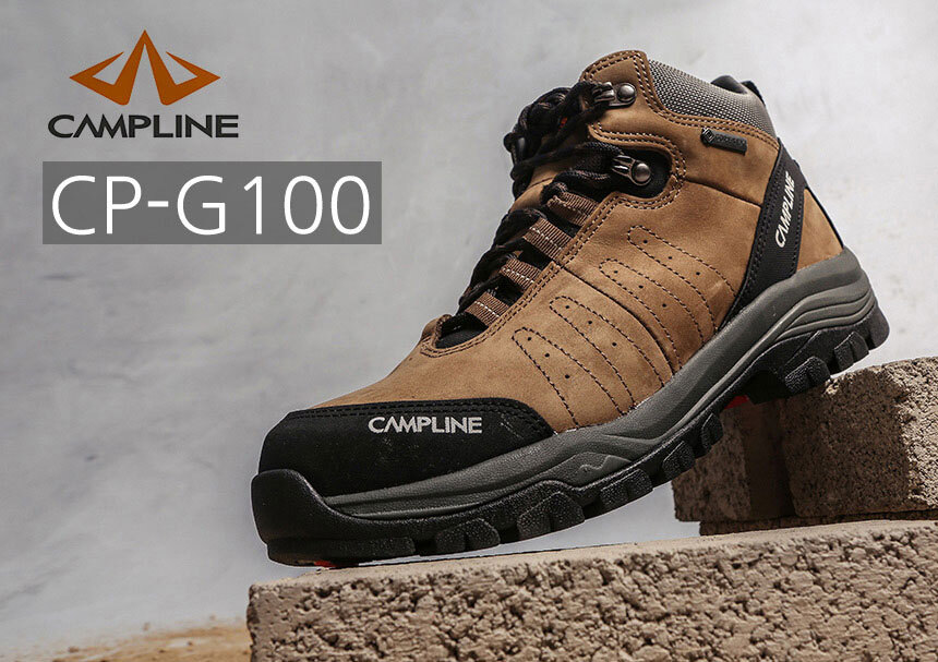 Campline Mens Gore-Tex Safety Shoes (G100) Safe Work Steel Toe Zipper ...